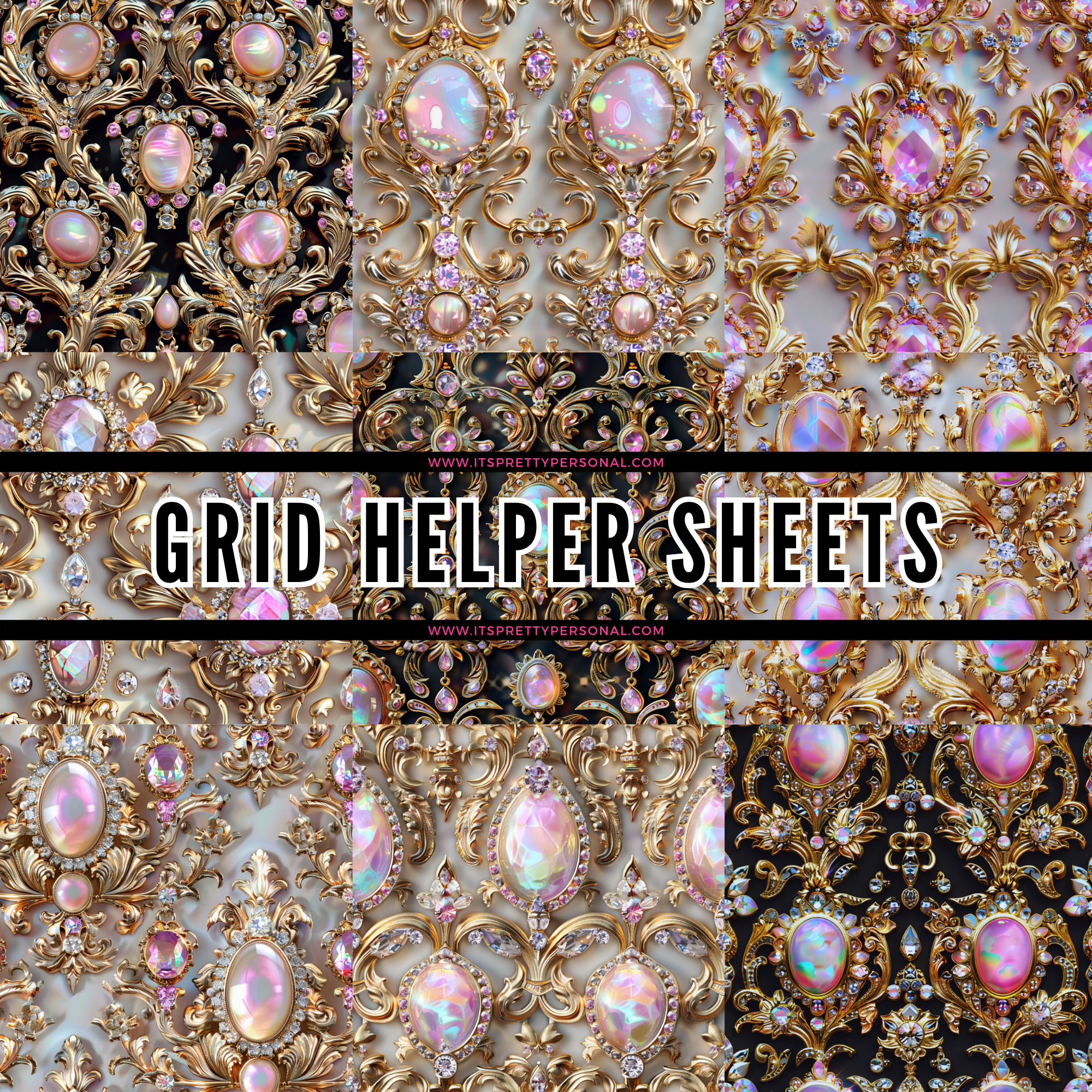 Small Scale Ornament Grid Helpers – Page 2 – It's Pretty Personal, LLC