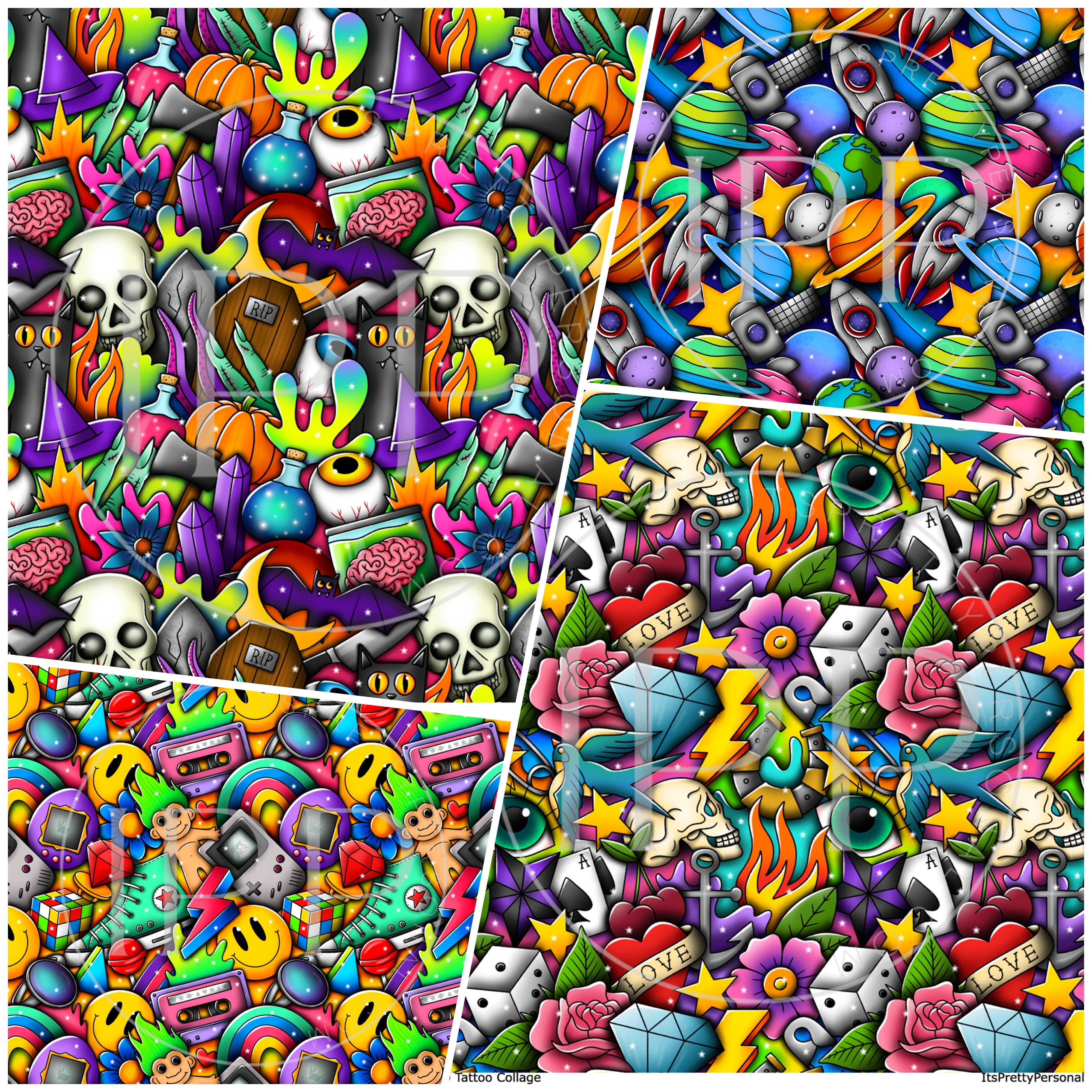 Collage Vinyl Collection – It's Pretty Personal, LLC